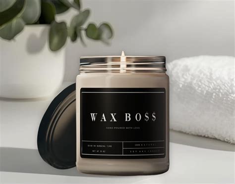 Wax Boss Wax Boss Candle Waxing Technician Waxing Specialist