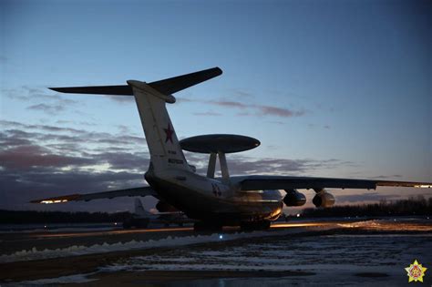 Минобороны Беларуси показало «живой самолет ДРЛО А 50 в Мачулищах Telegraf News