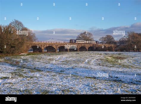 Northern Rail Class 158 Train 158910 Crossing Melling Viaduct On The