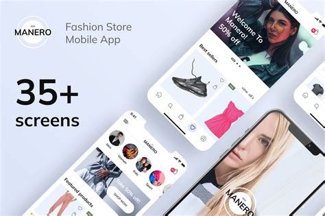 Manero Fashion E Commerce React Native App