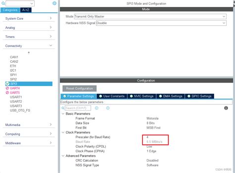 Stm32f 驱动ws2812b 3 Spidmaws2812b Spi Csdn博客