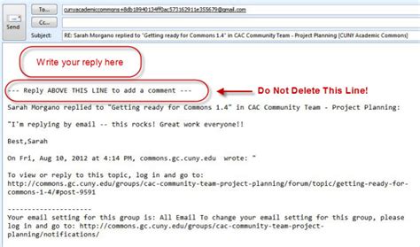 Reply By Email Help Support