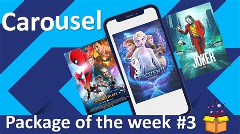 Flutter Carousel Slider Package Of The Week🎁 Youtube