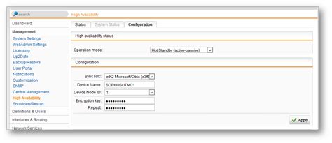 How To Build A Sophos UTM High Availability HA Cluster In Hyper V