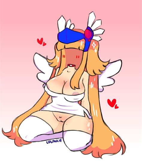 rule 34 1girls artist name blonde hair headless heart long hair