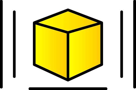 3d Modeling Line Filled Gradient Icon 42183013 Vector Art At Vecteezy