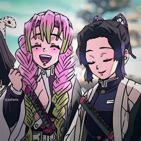 Shinobu E Mitsuri Anime Demon Anime Fanart Ships Anime Girlxgirl
