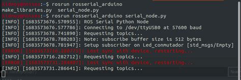 C ¿cómo Corregir El Error Lost Sync To Device Al Ejecutar Rosrun Stack Overflow En Español