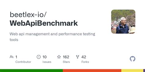 GitHub Beetlex Io WebApiBenchmark Web Api Management And Performance Testing Tools