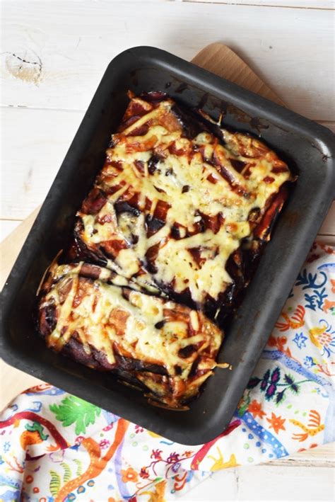 Aubergine Bake Keto Recipe Simplyfood