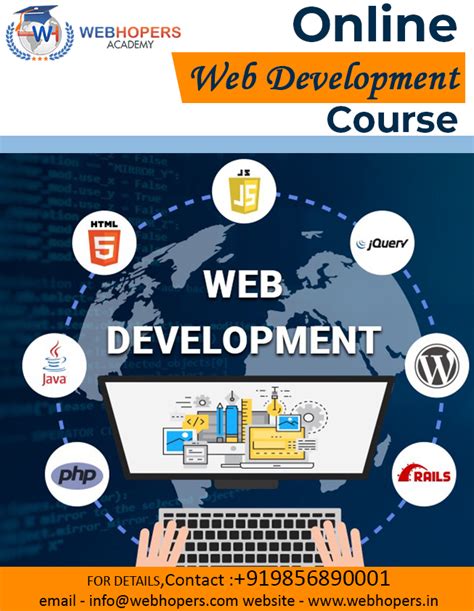 online web development course web development design website
