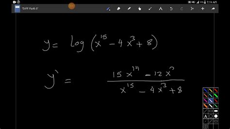 Ii Differentiation Exponential Logarithmic And Trigonometric Functions Youtube