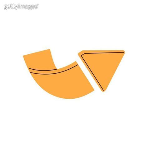 Sign Of Reversal Move Geometric Shape Curved Line With Cursor Showing Twist Bending Arrow