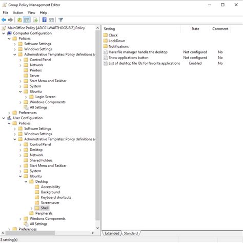 How To Set Up The Active Directory Server For Ubuntu Clients Adsys Documentation