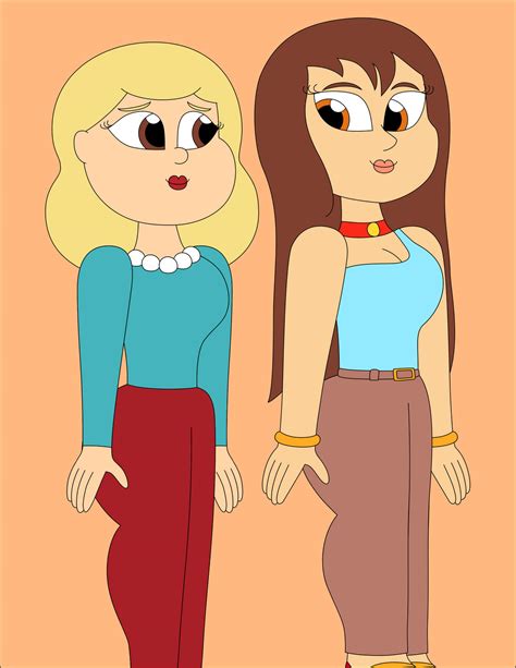 Liane And Jillian Hair Color Swap By Taylornighttoons On Deviantart