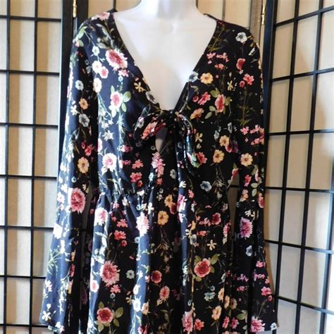 Xhilaration Dresses New Xhilaration Dress Long Sleeve Floral Poshmark