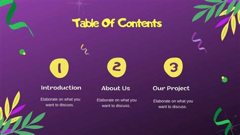 Plantilla De Powerpoint Con Tema De Carnaval Plantillas Gratis De