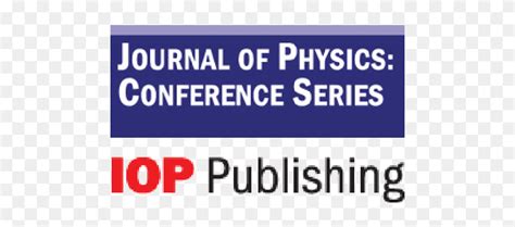 Iop Institute Of Physics Publishing Jpcs Journal Of Journal Of