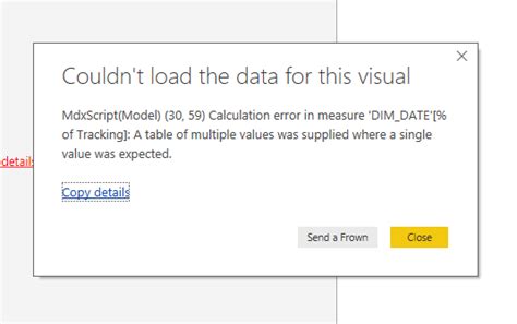 Solved A Table Of Multiple Values Was Supplied Where A Si Microsoft Fabric Community