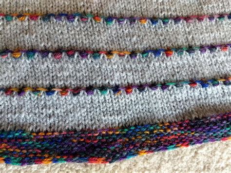 Colorful Loop Stitch Knitting Pattern