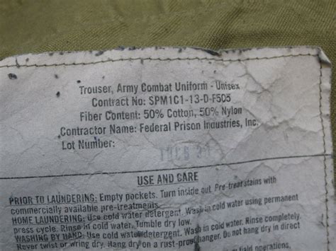 Us Army Military Issue Combat Pants Ocp Trouser