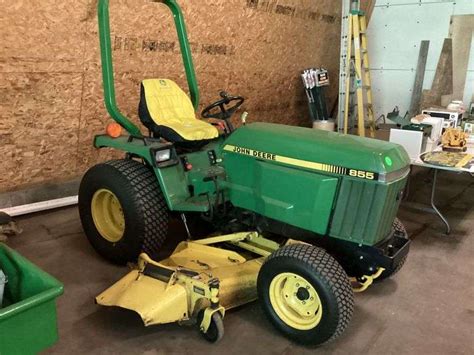 John Deere Utility Tractor 855 Currie Auction Service