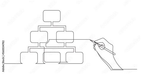 Hand Drawing Business Concept Sketch Of Directory Diagram PNG Image With Transparent