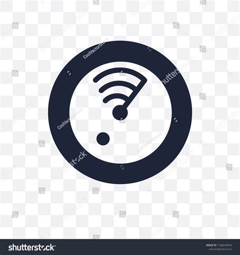 Radar Detection Transparent Icon Radar Detection Stock Vector Royalty Free 1198228939
