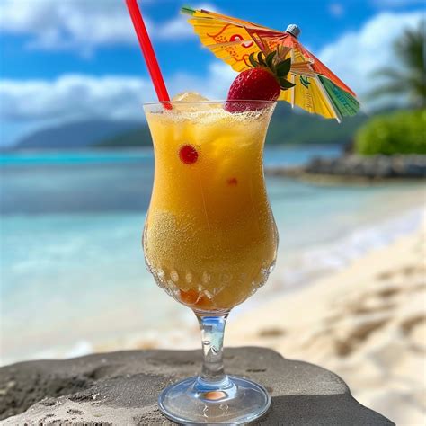 Bora Bora Cocktail Sans Alcool Fraîcheur Tropicale