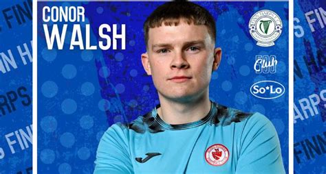 Finn Harps Confirm Loan Signing Of Conor Walsh Donegal News