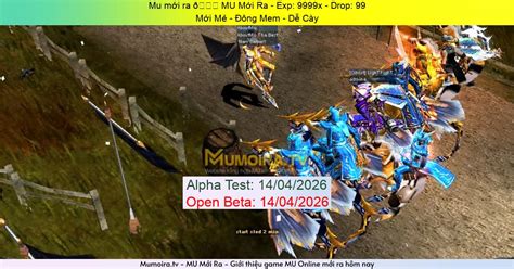 💖 Mu Mới Ra Season 6 Exp 9999x Drop 99 Mới Mẻ Đông Mem