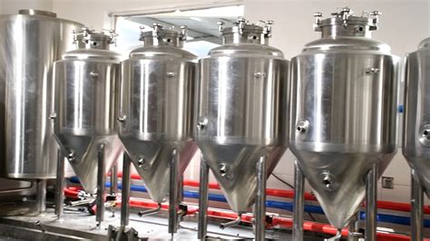 맥주 양조 시스템에 사용되는 300l 맥주 발효기 발효 탱크 장비