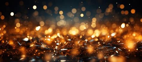 Premium Photo Chaotic Glowing Particles Background