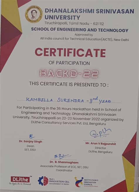 Dsu Dlithe Innovation Experience Research Teamwork Engineering… Surendra Kambella