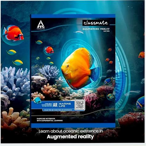 Pack 4 Classmate Augmented Reality Notebooks At ₹ 258 Pack Mumbai Id 2856383453562