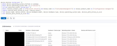 Dashboard Intune Health Devices Not Running Intune Unable To Show Devices That Arent