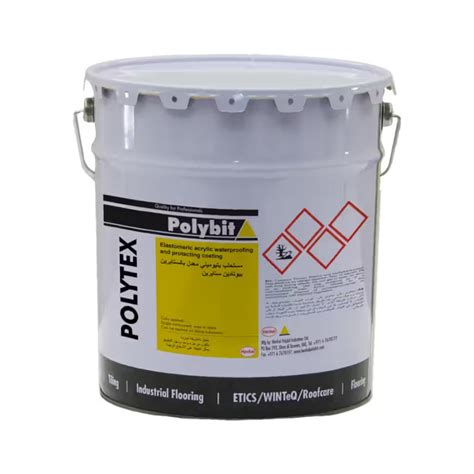 Henkel Polybit Polytex Elastomeric Acrylic Waterproofing Coating White