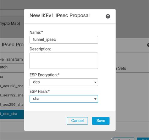 Vpn S2s Ikev1 Between Fmc And Ftd Cisco Community