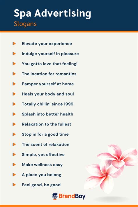 455 Catchy Spa Slogans That Pamper Your Clients Spa Advertising