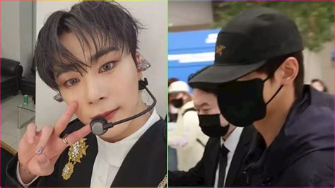 Actor Idol Cha Eun Woo Arrives In Korea To Attend Friend Moonbins Wake