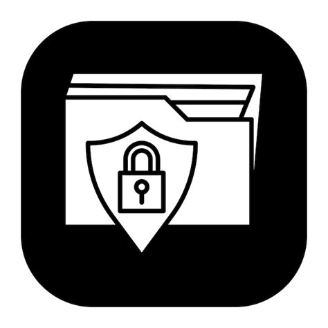 Premium Vector Document Security Vector Illustration