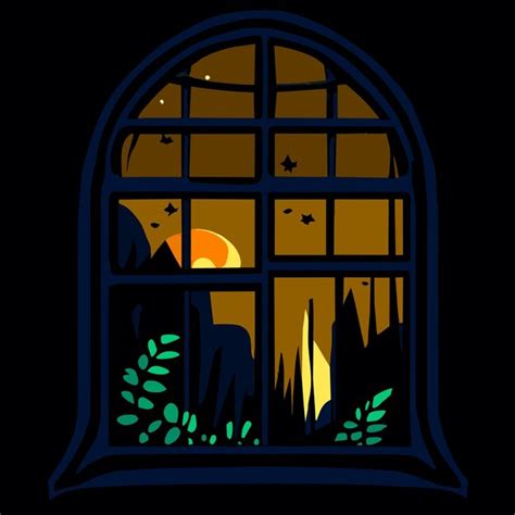 Premium Vector Window Vector Illustration