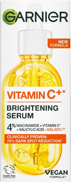Сироватка Garnier Skin Naturals з вітаміном С для зменшення видимості пігментних плям