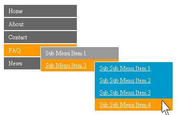 Tutorial Menú Vertical Desplegable solo con CSS mi blog wordpressiano