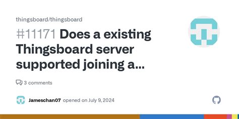 Does A Existing Thingsboard Server Supported Joining A Cluster · Issue