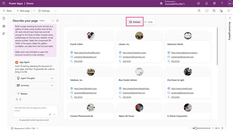 使用 Power Apps 中的模型導向應用程式透過自然語言產生頁面 Power Apps Microsoft Learn