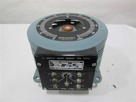 Warner Electric 236b Powerstat Variable 28kva 0 280v Ac Transformer