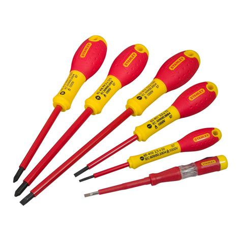 Set De Tournevis Vde Fatmax 6 Pièces Stanley