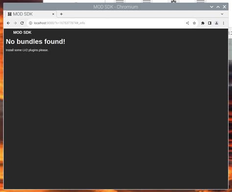Running Mod Sdk On Raspberry Pi Developers MOD Audio Forum
