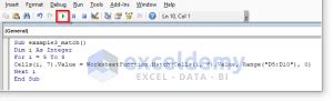 Excel Vba To Match Value In Range Examples Exceldemy